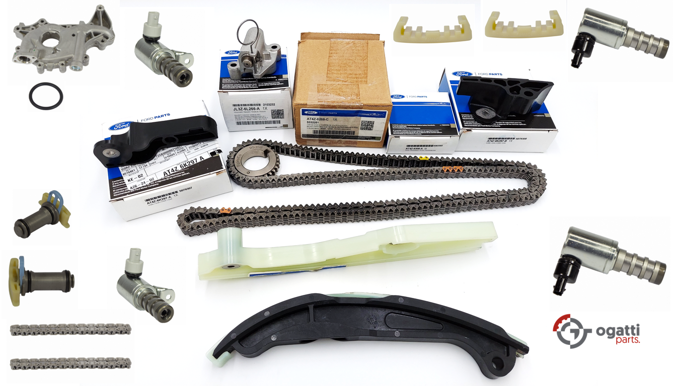 TIMING CHAIN OEM KIT ENGINE KIT-19-3 PIECES 3.5L DOHC VCT - GTDI 2010 ...