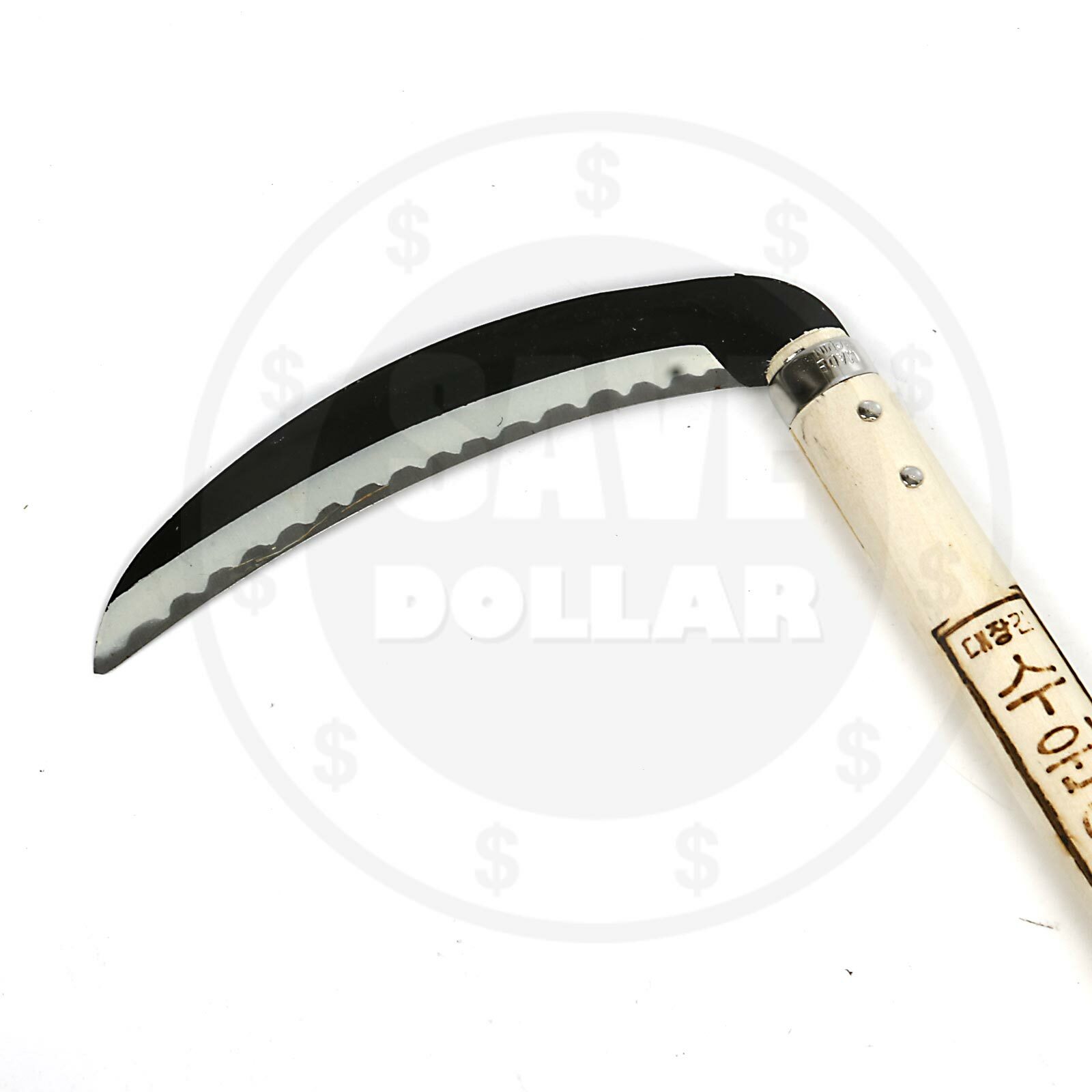 Korean Soowon Grass Sickle Reaping Hook Gardening Farming Cutter Wooden ...