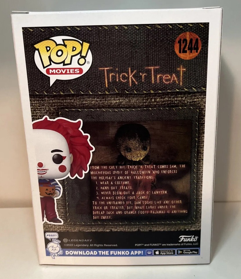 Funko Trick R Treat Horror Clown Figure Chuckles 1244 Exclusive W Pop ...
