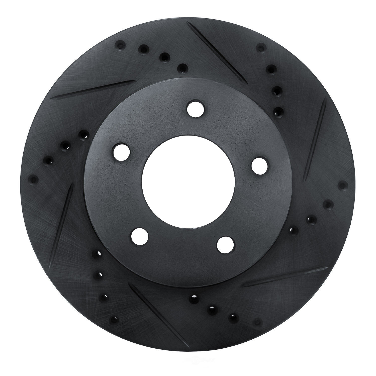 Disc Brake Rotor-DFC Brake Rotor - Drilled and Slotted - Black fits ...