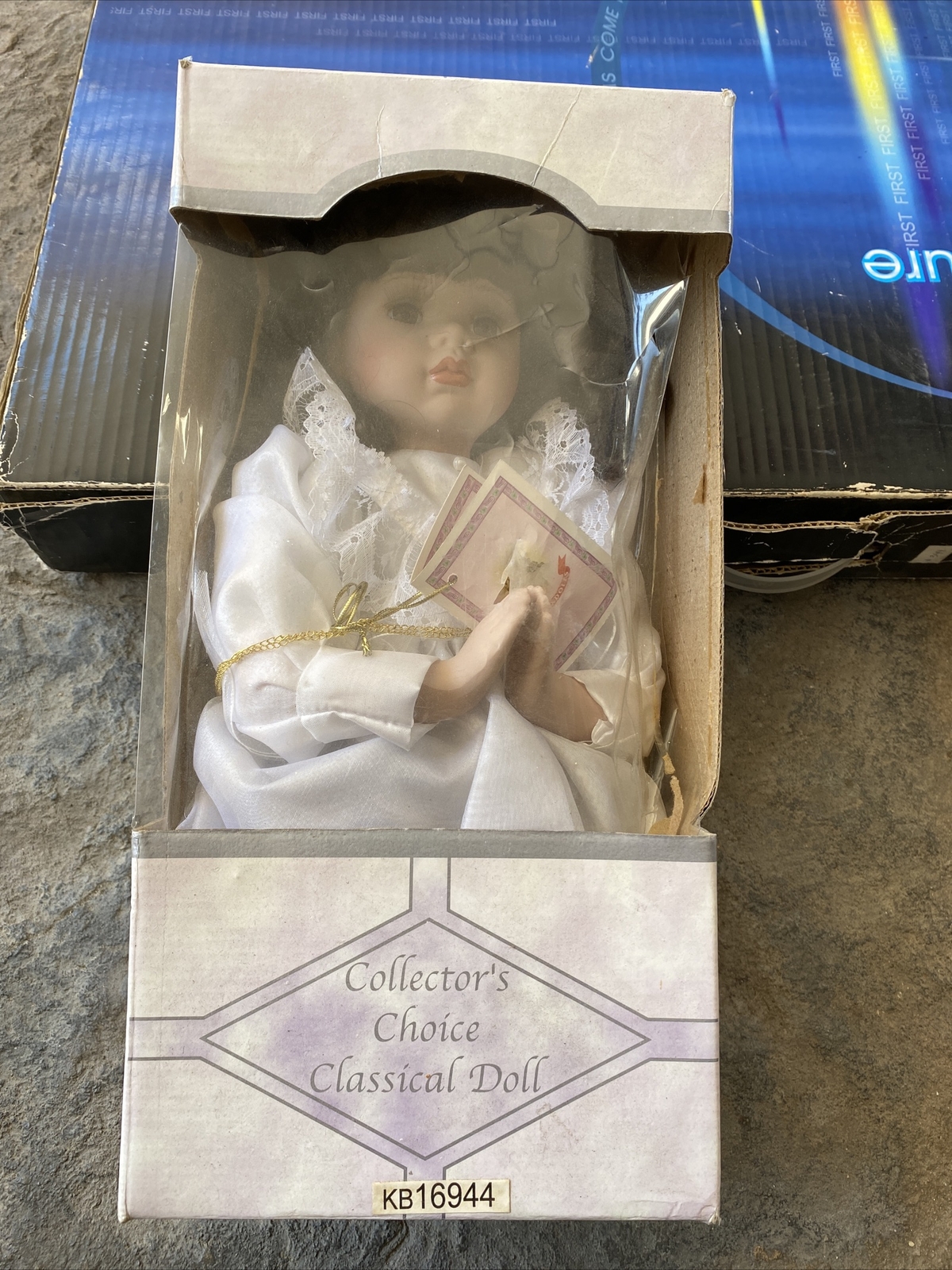 Vintage Collector's Choice Limited Edition Porcelain Doll Angel Wings ...