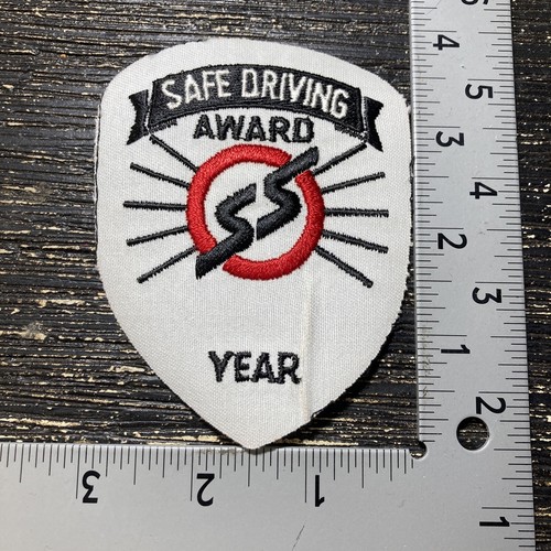 Safe Driving Award Sew On Embroidered Patch AR1b3 | eBay