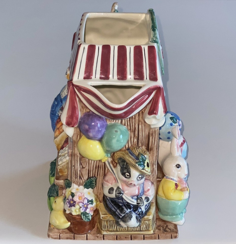 Fitz and Floyd Old MacDonald's Country Fair Pitcher /Mrs Hopper’s ...