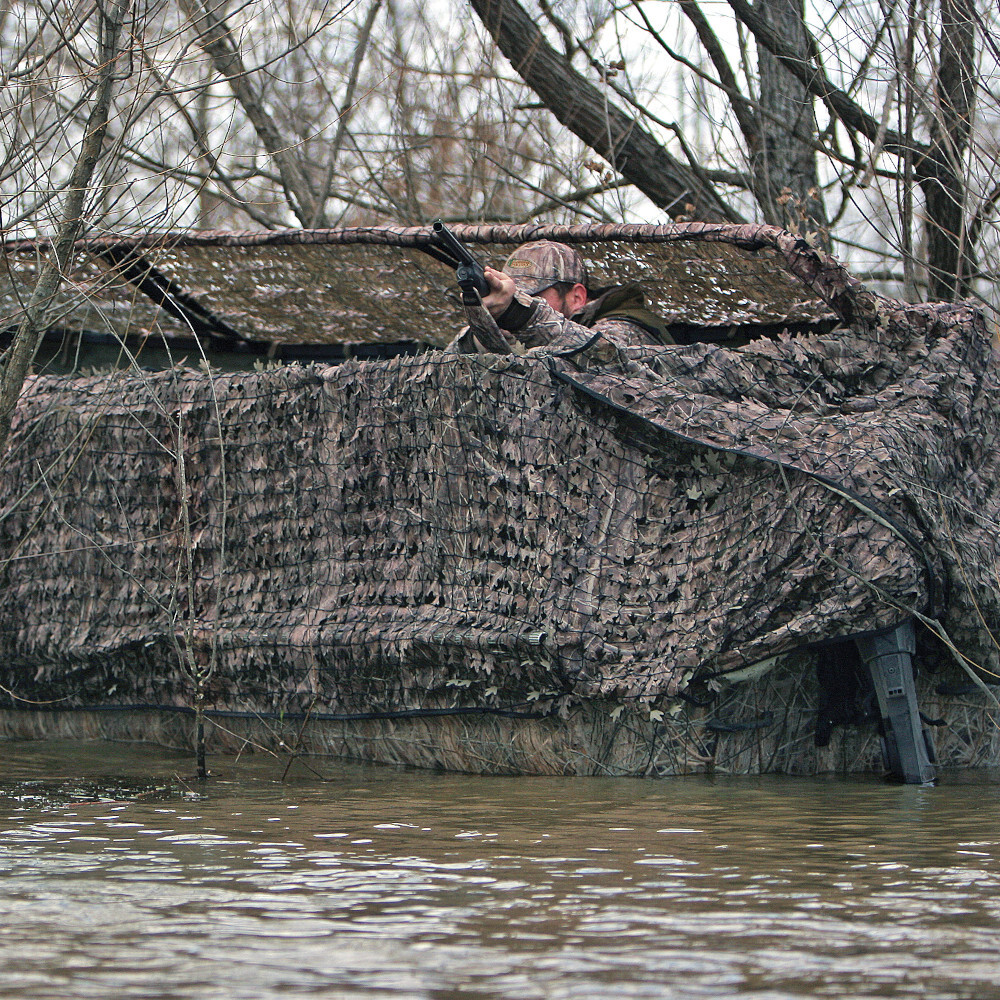Aluminum Duck Boat Blinds Duck Blinds | Duck Buster Duck Hunting Boat