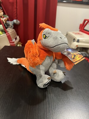 Jurassic World Dominion Pyroraptor Dinosaur Raptor Plush Jurassic Park ...