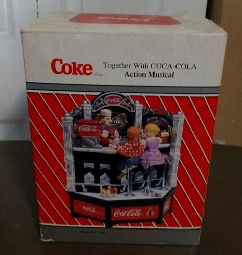 NIB 1995 Together With Coca Cola Action Musical Box Factory Sealed | eBay