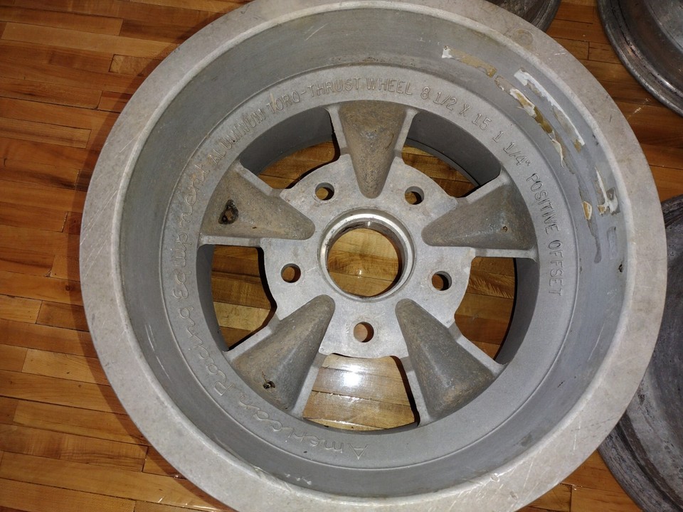 Set Of 4 American Racing Equipment Aluminum Torq 15x8.5 Wheels 1 1/4 ...