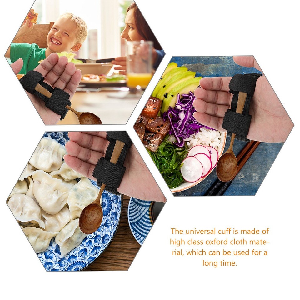 2 Pcs Cuff Holder Utensil Strap Adaptive Utensils Fixing Universal ...