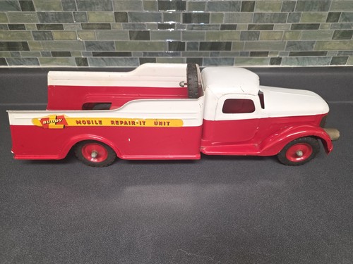 1930s BUDDY L Pressed Steel Toy MOBILE REPAIR IT UNIT Toy Truck | eBay