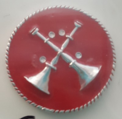 Firefighter Battalion Chief Captain Silver Collar Brass Chain of ...