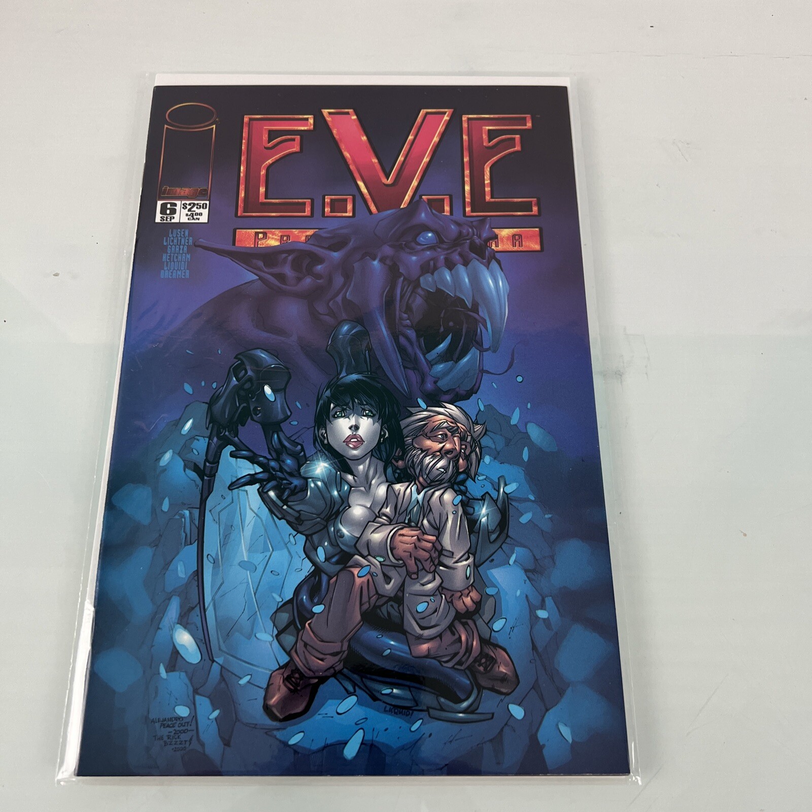 EVE Protomecha #6 2000 NM Image Comics Aron Lusen Rick Ketchum Sleeved ...
