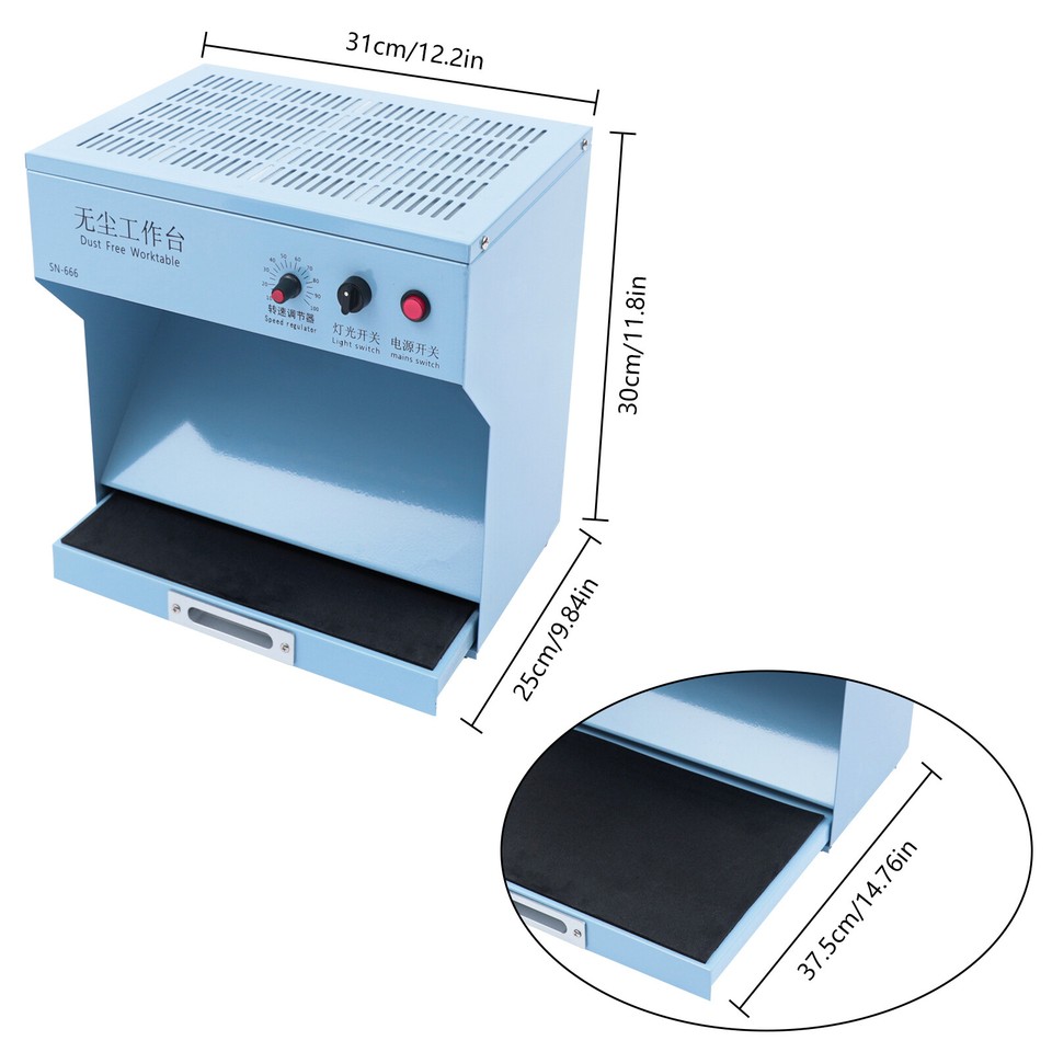 Portable Dust Free Room Worktable Portable Laminar Air Flow Clean ...