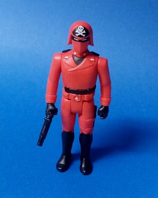 GI Joe Red Laser Action Figure Cobra SUPER7 REACTION Gunner 3.75 Pistol ...