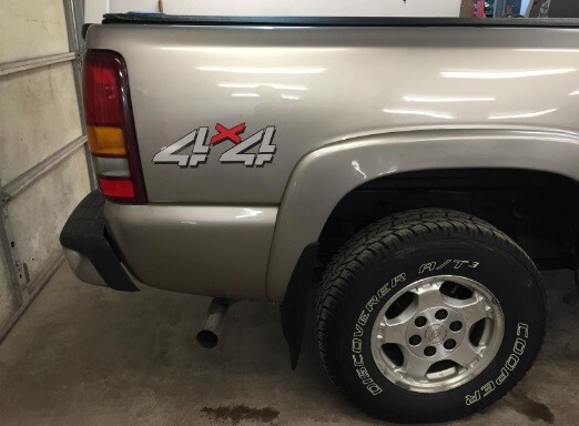 Adesivi Chevy 4x4 07 13 Chevy Silverado Z71 4x4 Decals Set FS 3D
