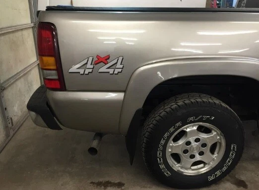 Chevy 4x4 Stickers