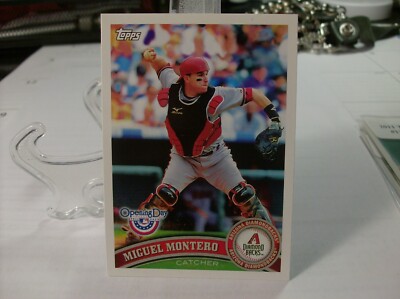 2011 Topps Opening Day #132 - Miguel Montero - Arizona Diamondbacks 11 ...