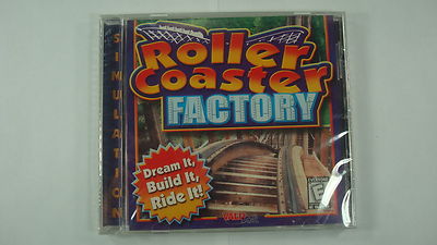 Roller Coaster Factory (PC, 2000) Simulation Video Game Build Ride ...