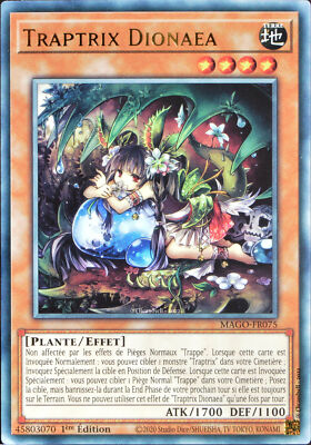 carte YU-GI-OH MAGO-FR075 Traptrix Dionaea Rare NEUF FR | eBay