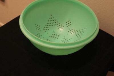TUPPERWARE COLANDER - VINTAGE - GREEN #339 | eBay