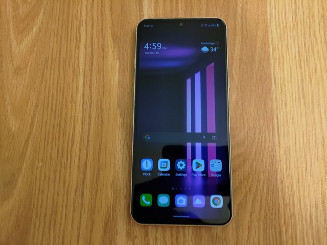 LG V60 ThinQ 5G LMV600TM2X - 128GB - Classy Blue (Unlocked) (Single SIM ...