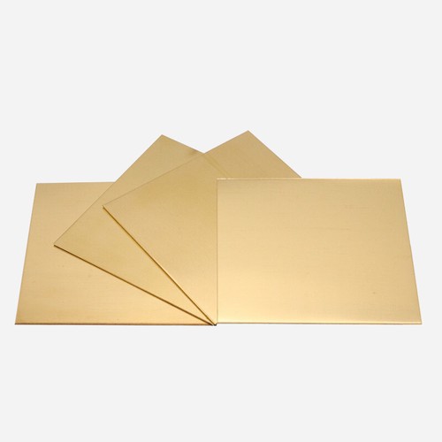 Brass Metal Sheet Plate Strips 0.5mm-6mm Thick Widths And Lengths 50mm ...