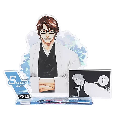 NEW BLEACH Sousuke Aizen Acrylic Stand Figure Limited 2024 Official ...