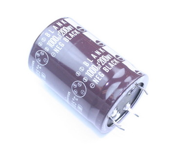 10 Pieces of Nichicon 1000uF 200V Aluminum Electrolytic Snap In ...