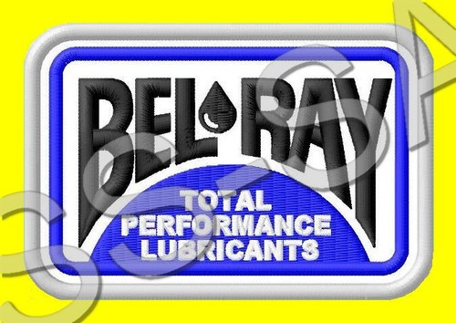 BEL RAY EMBROIDERY PATCH^^^^^IRON/SEW ON ~4"x 2-3/4" PERFORMANCE ...