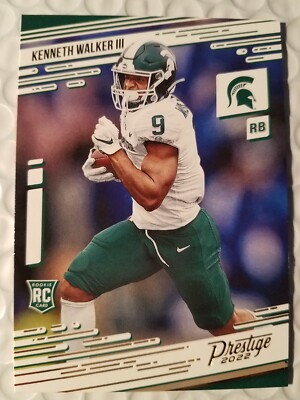 KENNETH WALKER III MICHIGAN STATE 2022 CHRONICLES PRESTIGE DRAFT PICKS ...