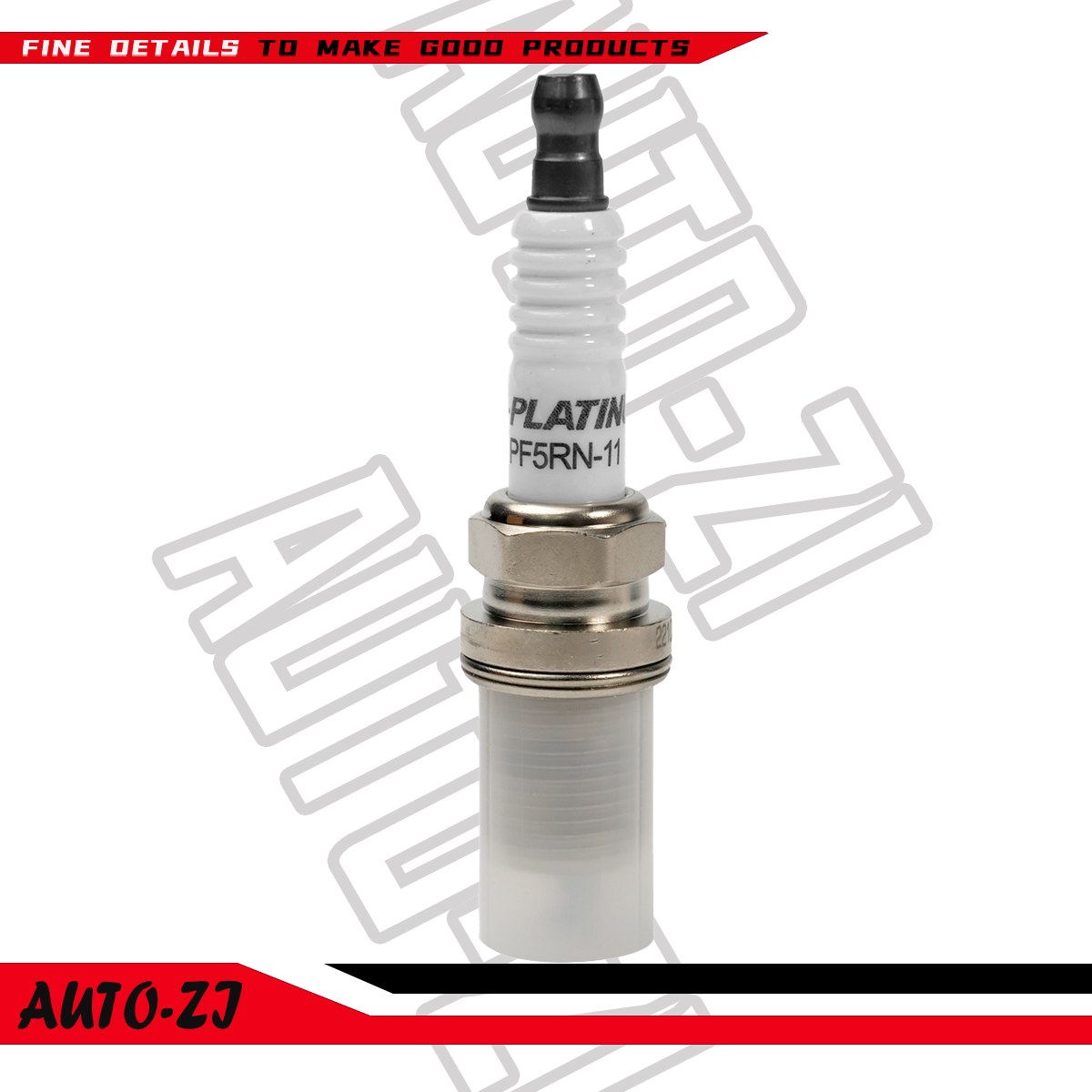 Set of 6 High Quality Enhanced Double platinum Spark Plugs 5838 PFR5N ...