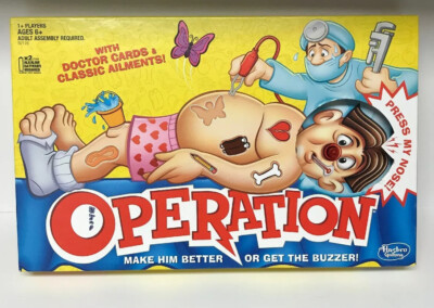 Hasbro Gaming Operation Interactive Game Toy Age 6+ Pre-owned ...