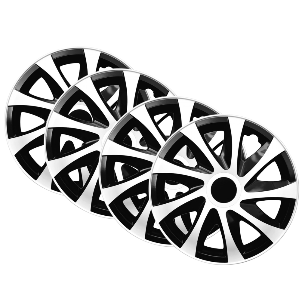 4 x 15" Wheel Covers Hub Caps 15 Inch Wheel Trims Trim ABS Plastic Trim ...