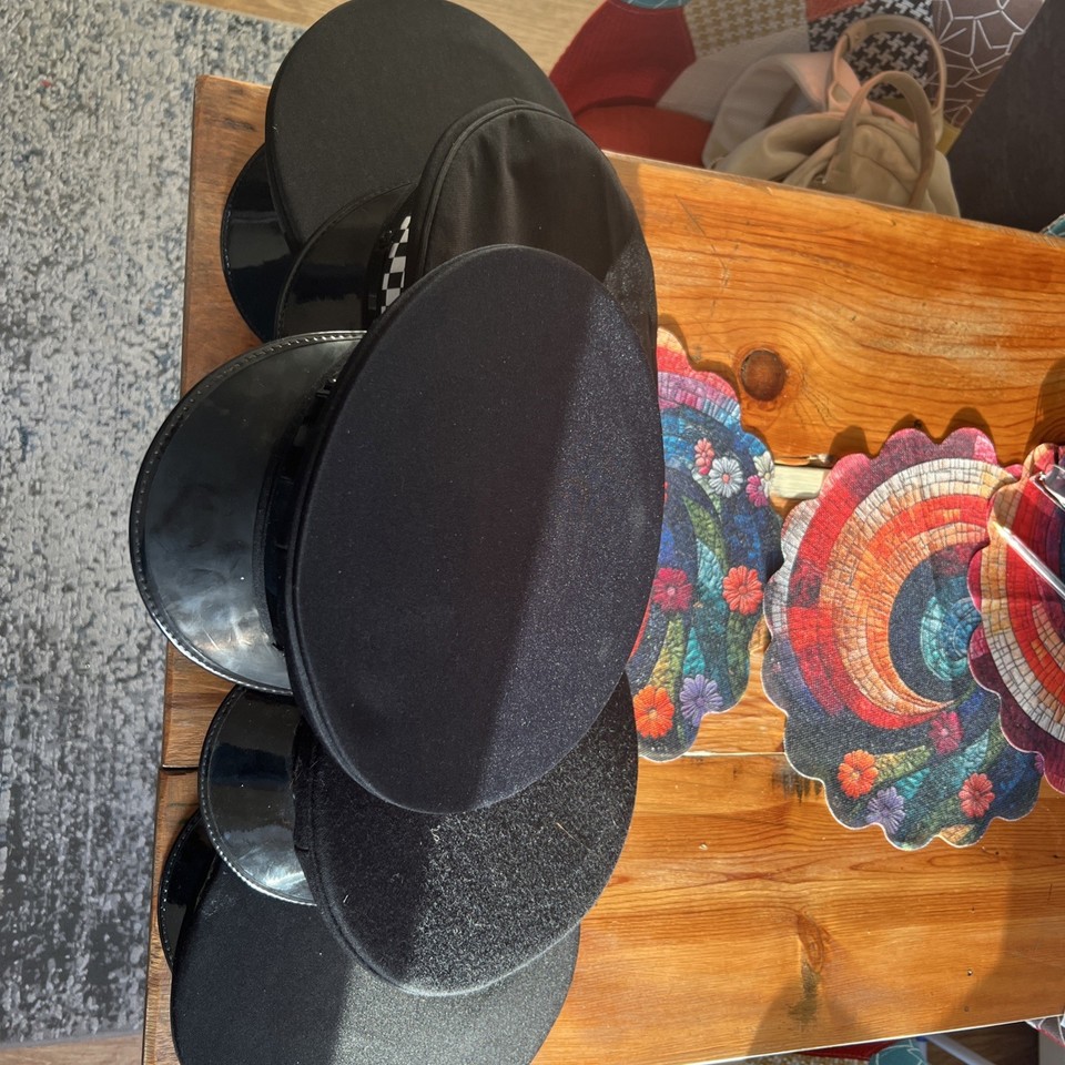 Vintage Obsolete 1980's Police Officer Peaked Caps x6 | eBay UK