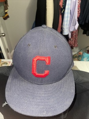 Cleveland Guardians Baseball Cap, Navy Red Embroidered Logo | eBay