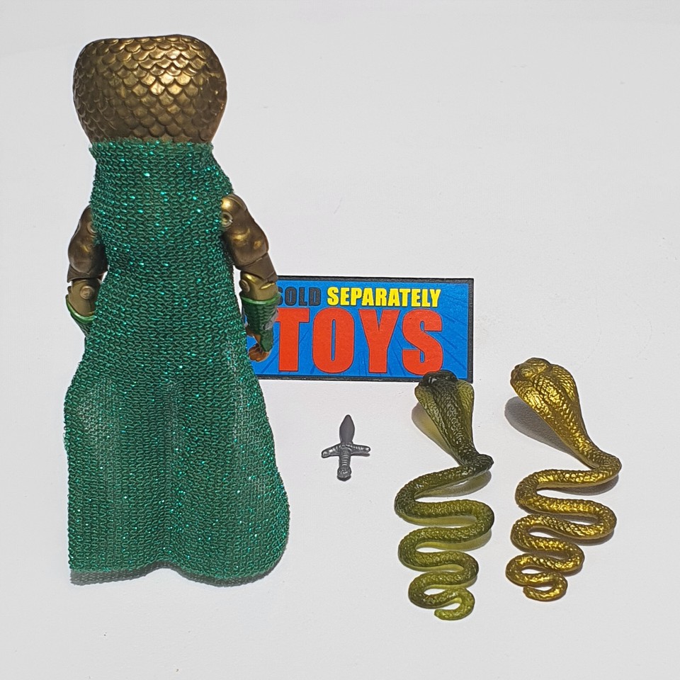 Vtg GI Joe SERPENTOR figure A v1 100% COMPLETE original 1986 Air ...