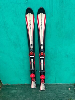 Alpine Downhill Snow Sk ELAN TEAM CARVE 42" Long Skis 108 cm with ...