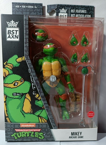 Mikey (Michelangelo) Arcade game action figure (NES) BST AXN 5 inch ...