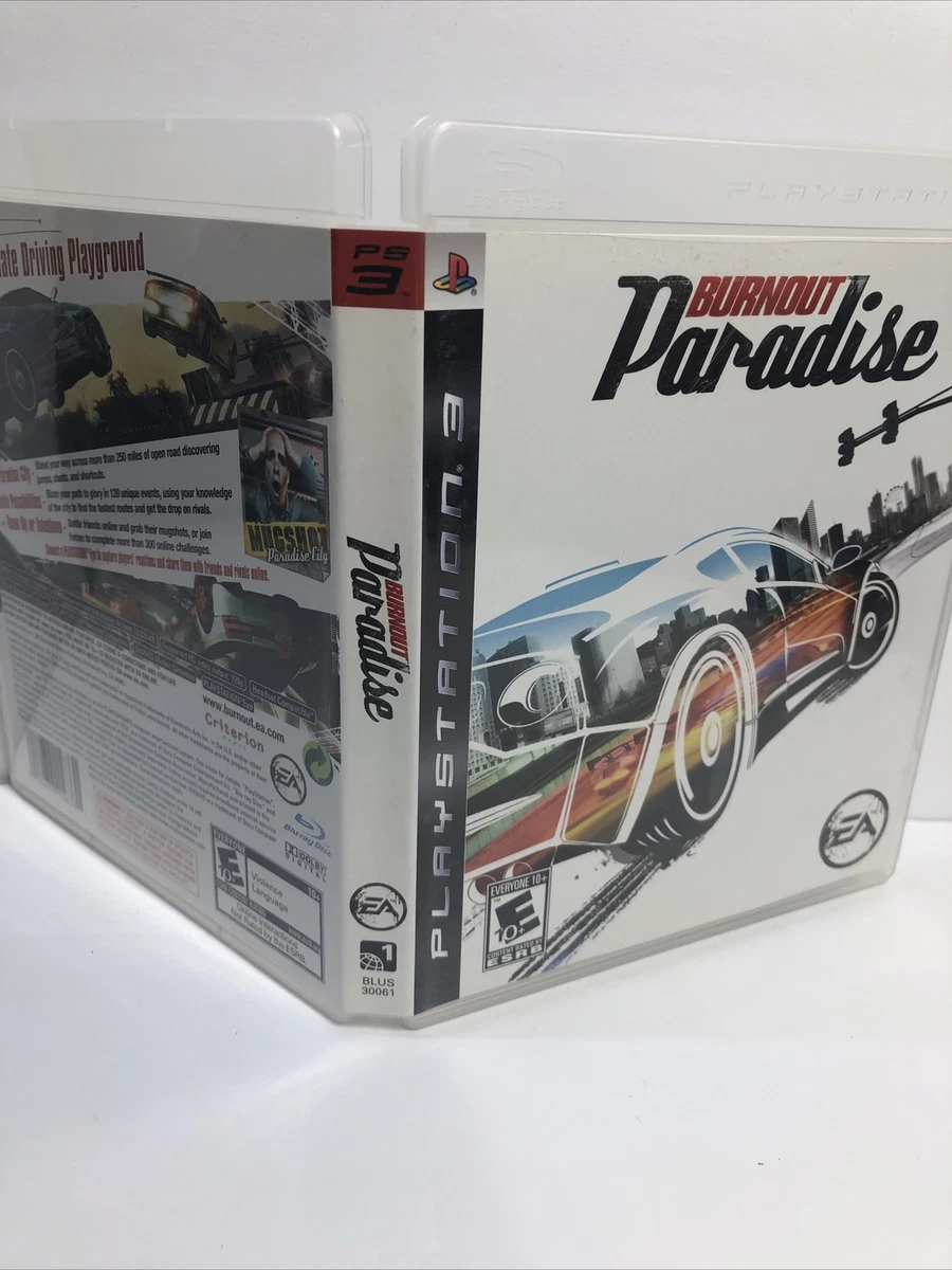 Burnout Paradise Toy Cars