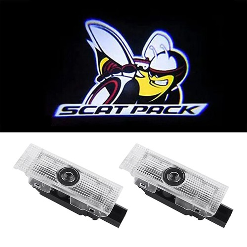 NEW LED For Challenger Scat Pack Door Courtesy Puddle Lights 6.4L R/T ...
