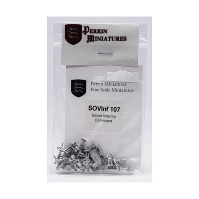 Perrin WWII USSR 10mm Soviet Infantry Command Pack New | eBay