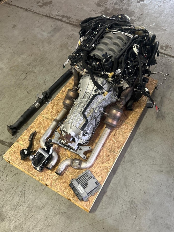 2018-23 Ford Mustang GT Gen 3 Coyote 5.0 Engine 10R80 Auto Drop Out 40K ...