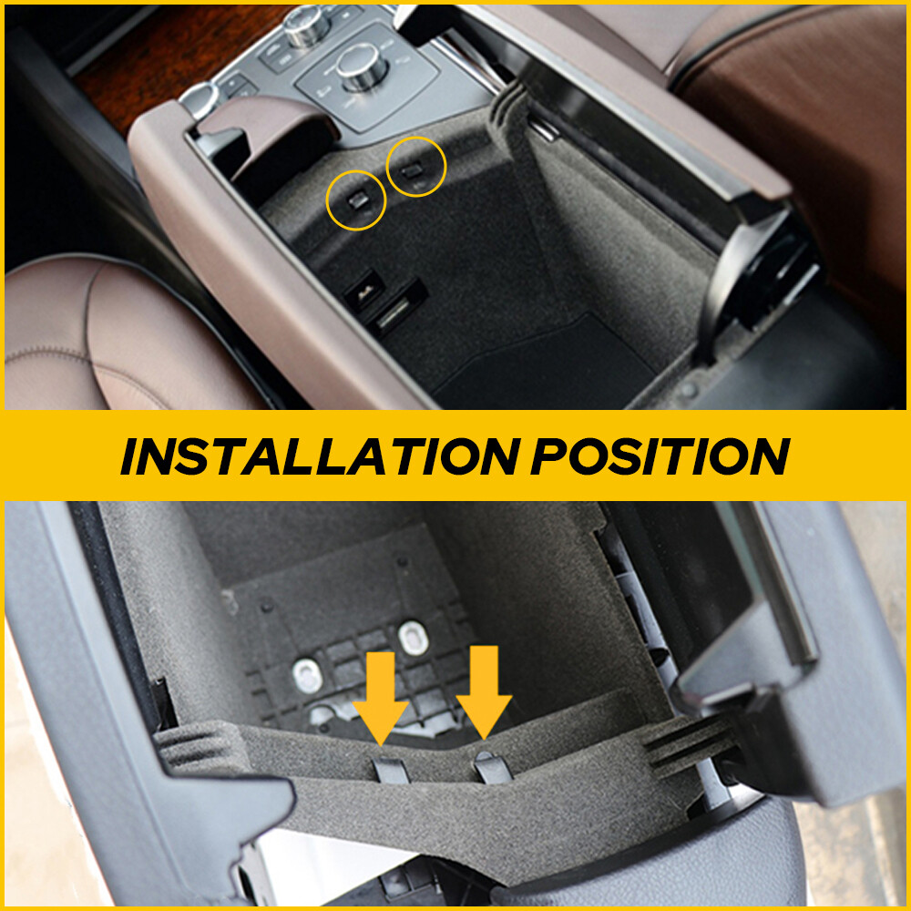 Center Console Armrest Latch Clip For Mercedes-Benz W166 X166 W292 ...