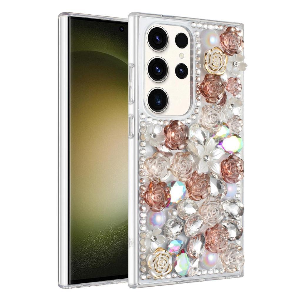 Luxury 3D Bling Rhinestone Diamond Case Cover For Samsung Galaxy S24 Ultra Plus | eBay