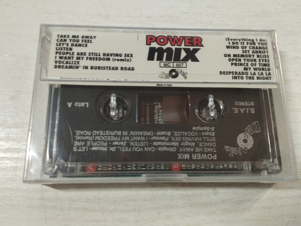 Power Mix Black Box x-Sample Dr House Flavour - Cassette Cinta Tape ...