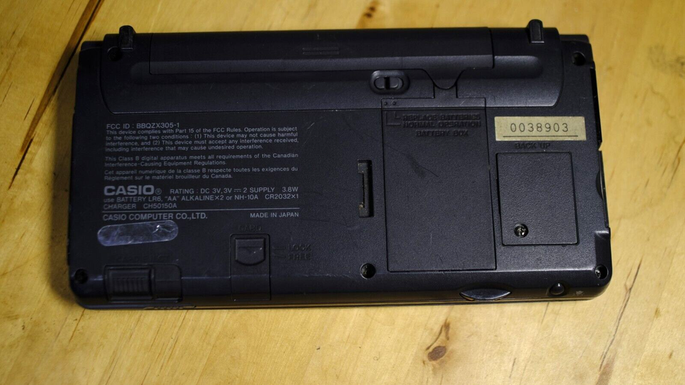 Cassiopeia A-11 4MB - RARE Vintage PDA / Pocket Computer - Casio ...