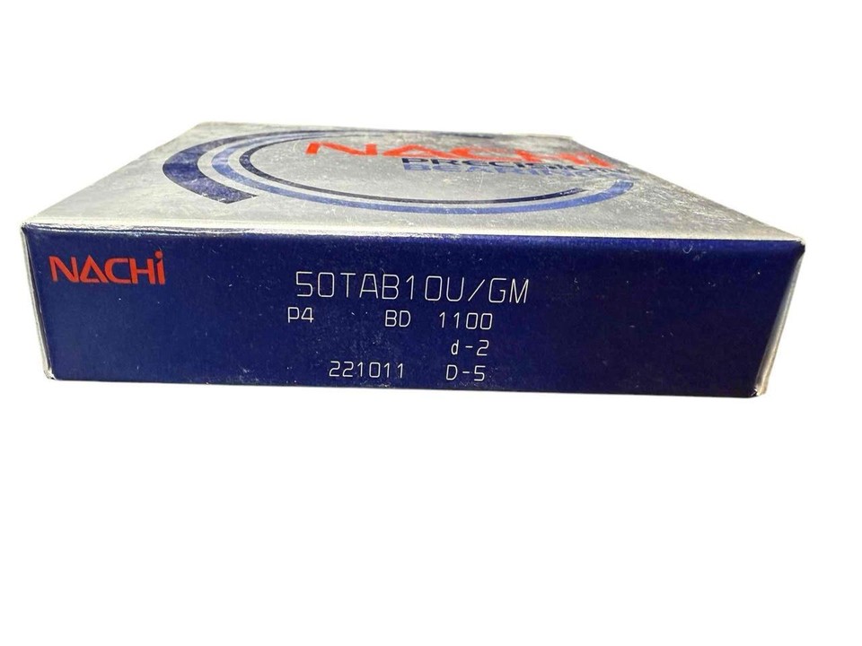 NEW Nachi Precision Bearing 50TAB10U GM P4 | eBay