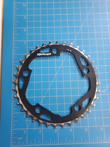 Sun Ringle 36T Tooth MTB Sprocket Chainring 1990's | eBay