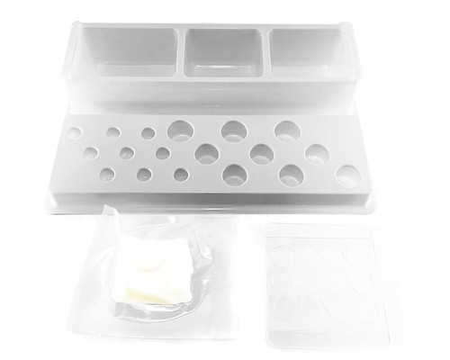 Disposable Workstation 20 Trays Ink Cups Tattoo Pen Cartridge Needles ...