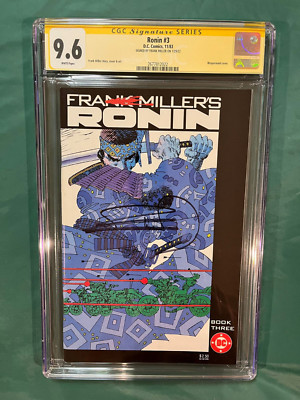 Ronin #3 DC Comics 1983 SS Signed Frank Miller Story, Cover and Art CGC ...