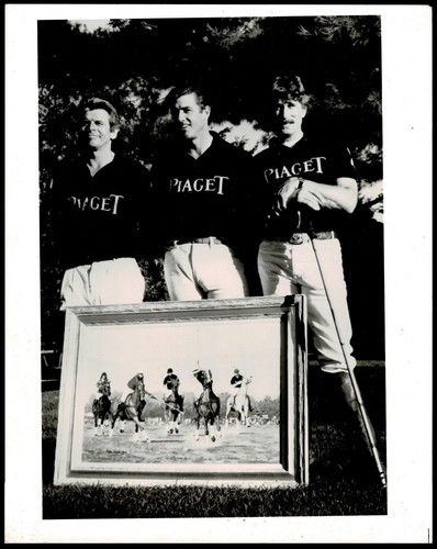 Piaget Polo Chukkers Charity Real Photo - Bill Devane, Doug Sheehan ...